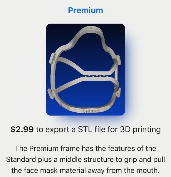 Bellus3D Mask Fitter | 3D Printer Chat