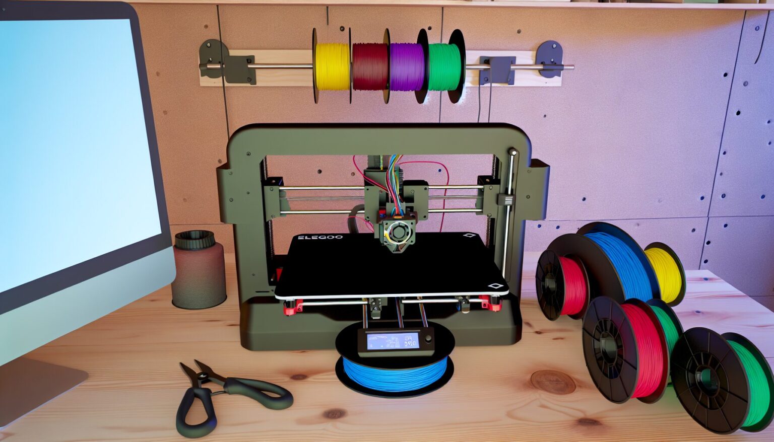 Elegoo Launches Centauri Carbon 2 Combo: Affordable Four-Color 3D ...